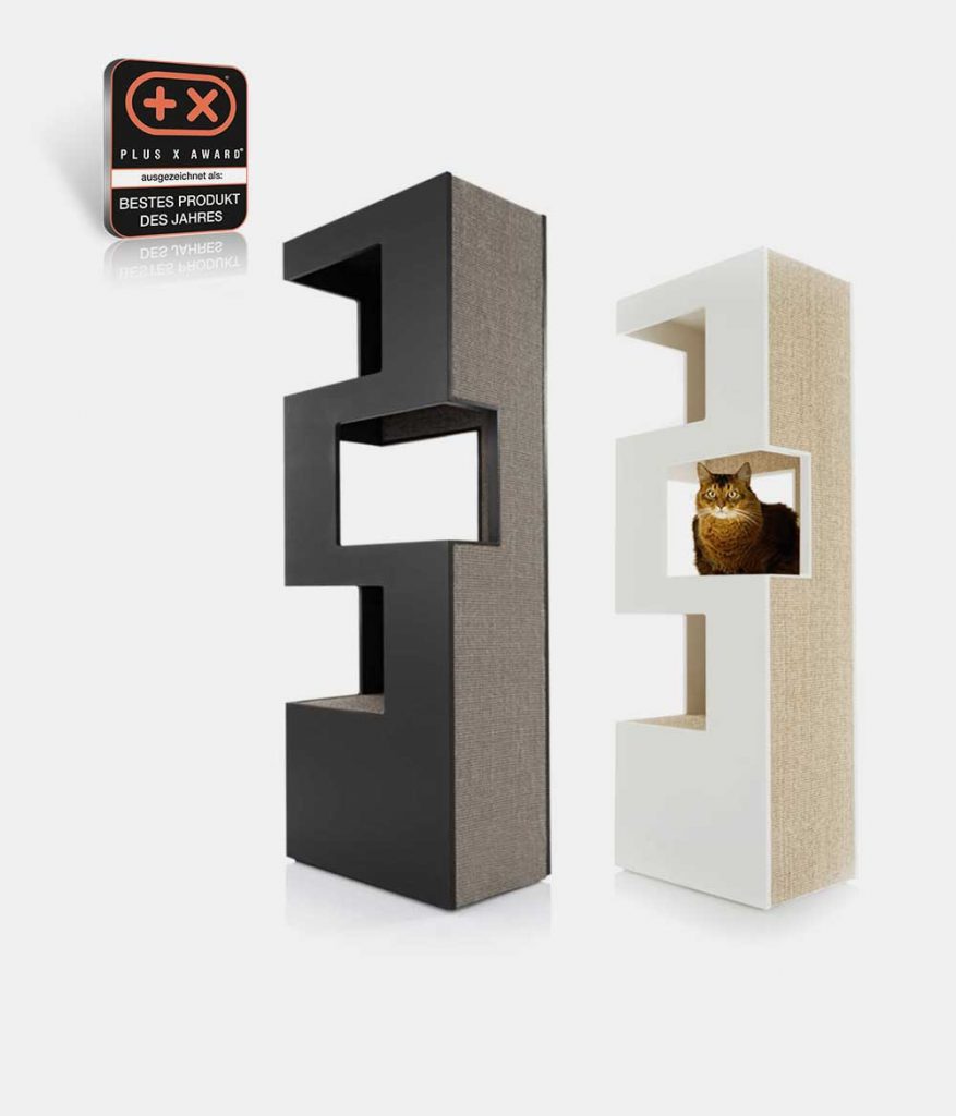 Kratzbaum modern XL THEONE | stabil, hochwertig und ausgefallen