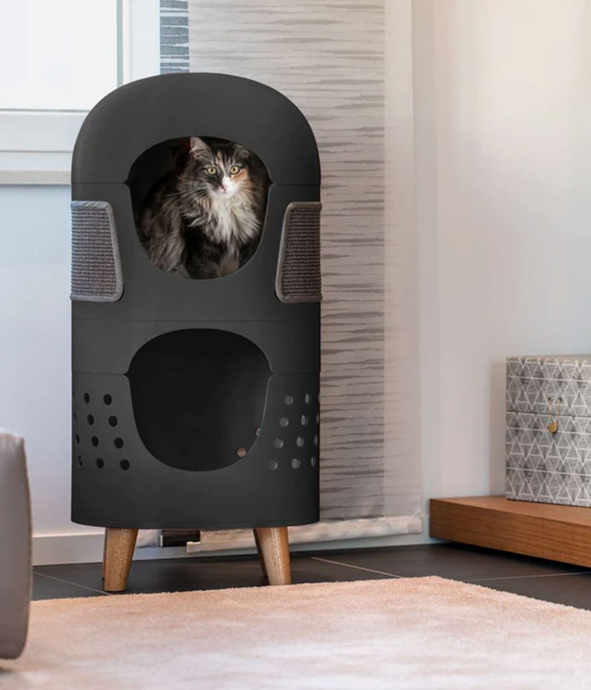 Kratzbaum modern CATRUB | Katzenmöbelstück das alles vereint